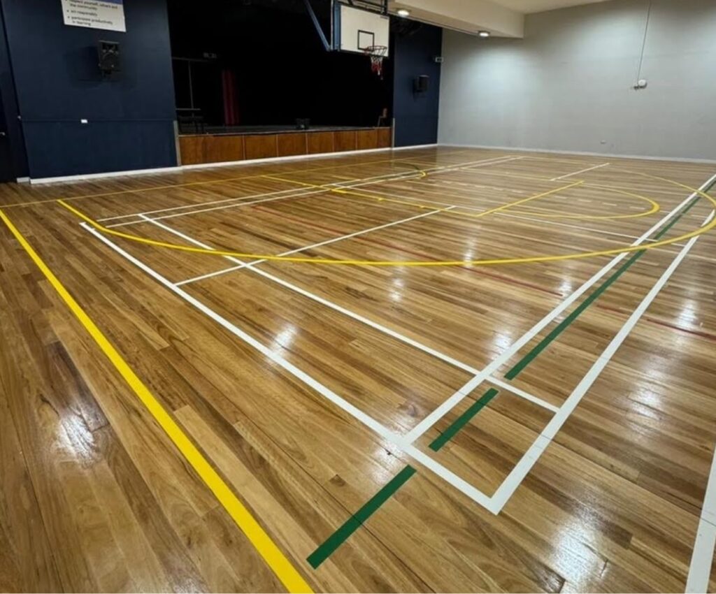 Basketball Court Line Marking Services in Sydney - Speedy Line Marking